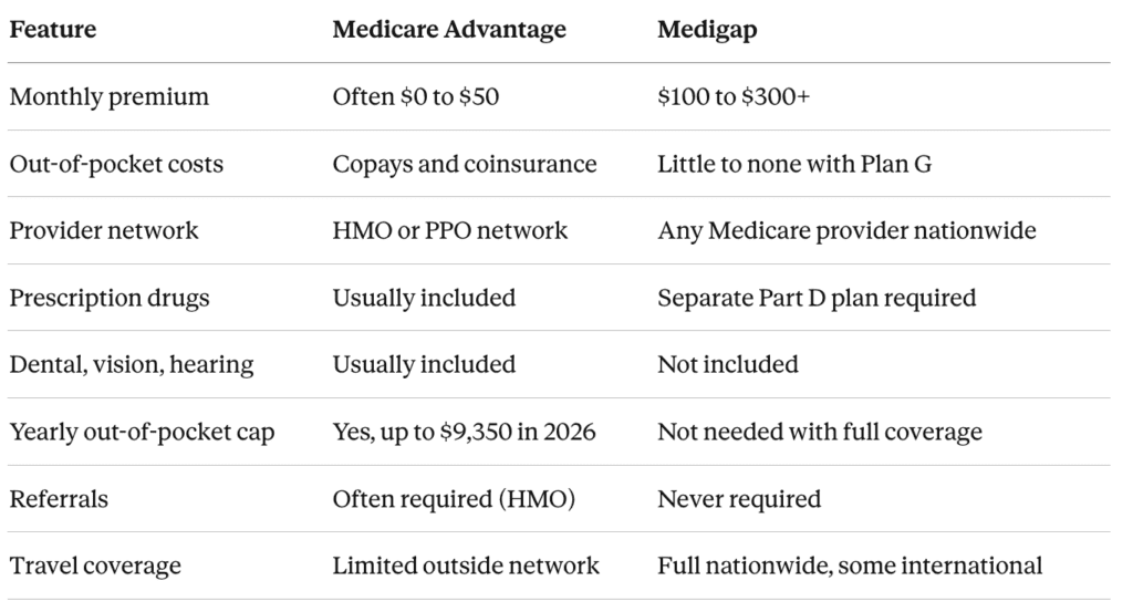 Medicare Advantage vs Supplement: 2026 Medicare Plan Comparison Guide ...